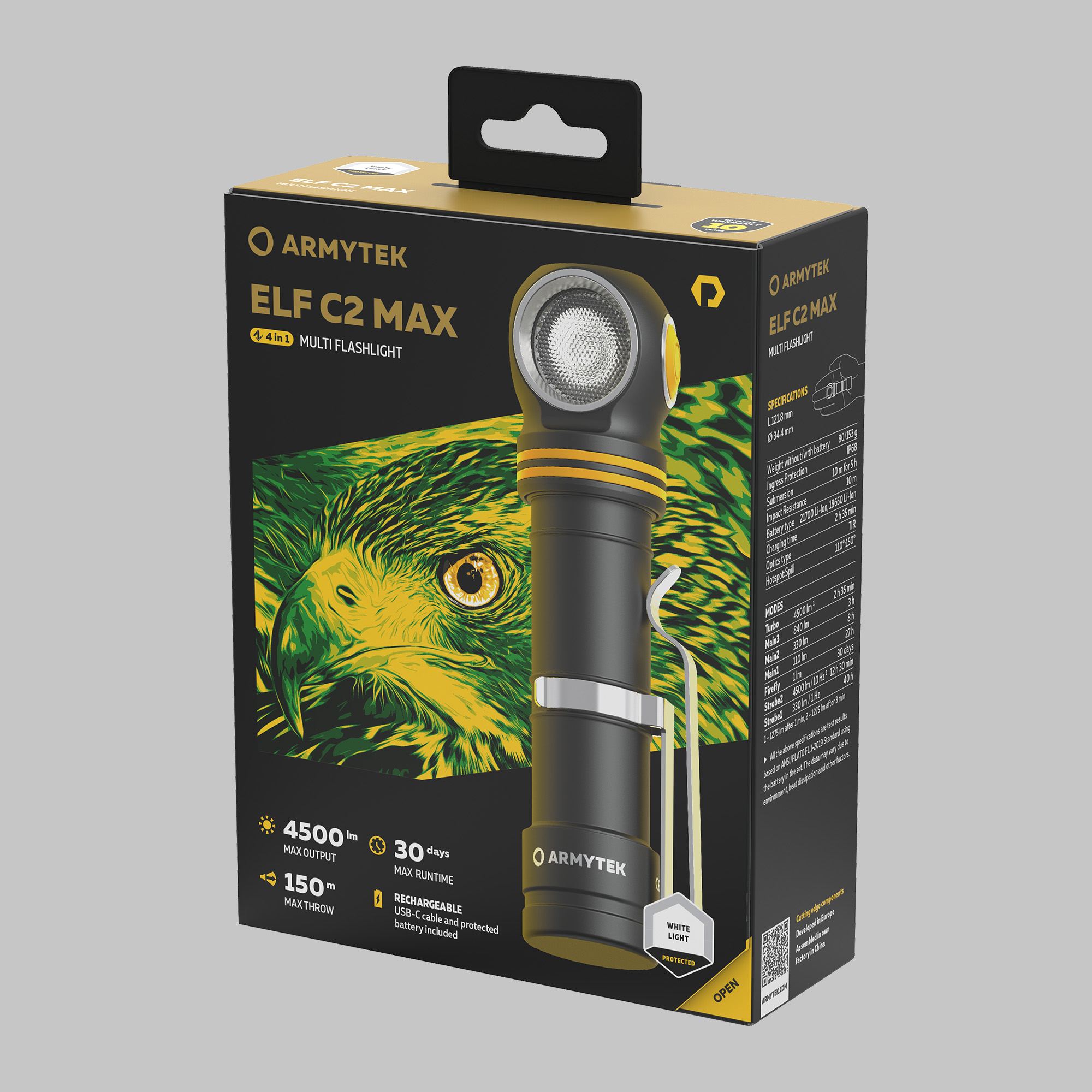 Flashlights :: Models :: Elf :: Armytek Elf C2 Max