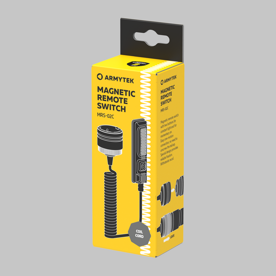 Armytek Magnetic Remote Switch MRS-02C with Coil Cord | Armytek.com